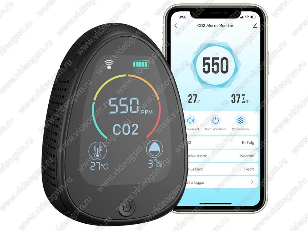 Автономный многофункциональный Tuya Wi-Fi датчик 4 в 1 - «HTI-0141-BT ...