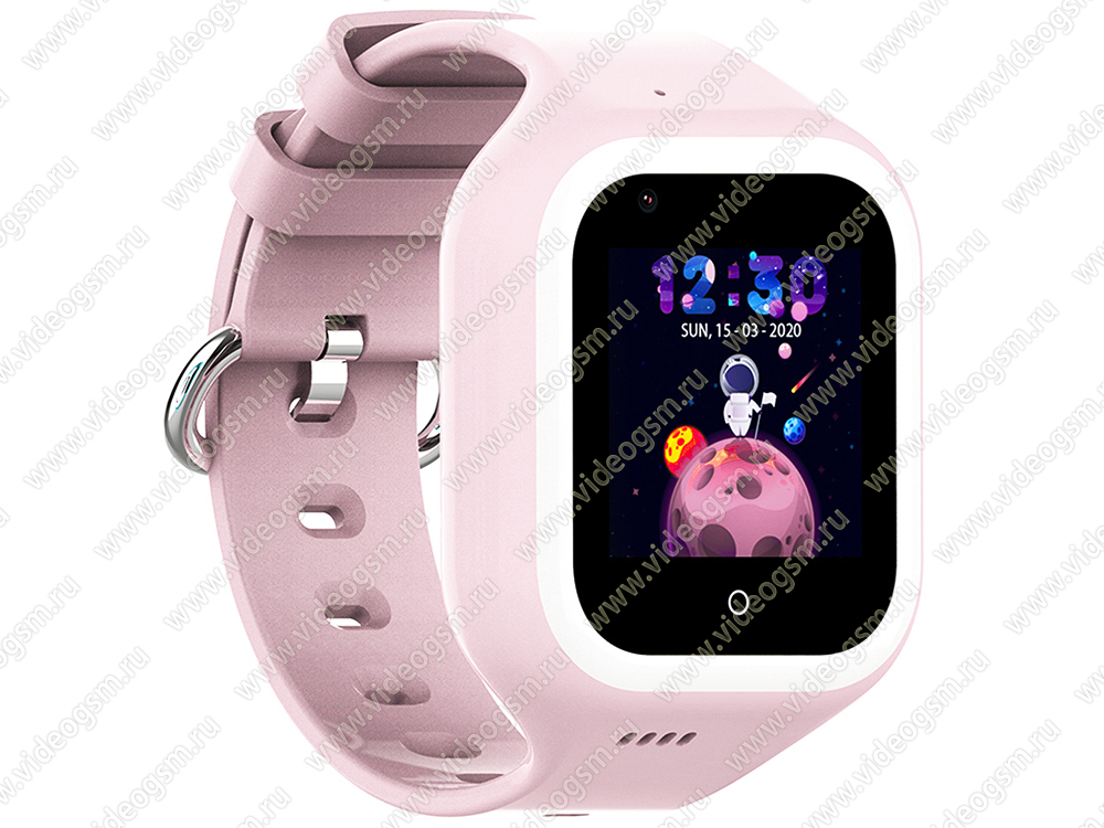 Детские смарт часы "TrakFon - SMART-Pink-4G" с телефоном и GPS трекером ...